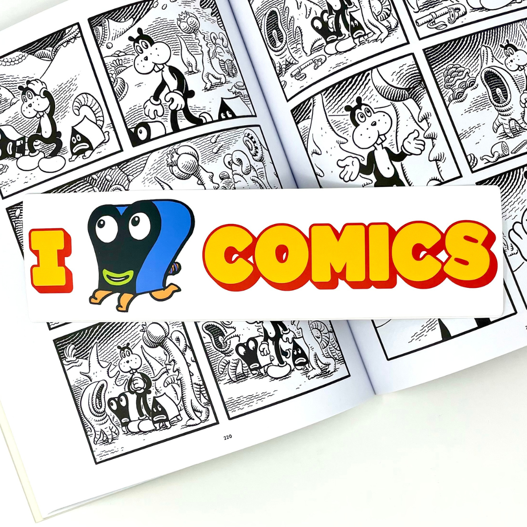 I Pupshaw Comics Bumper Sticker by Jim Woodring – Fantagraphics