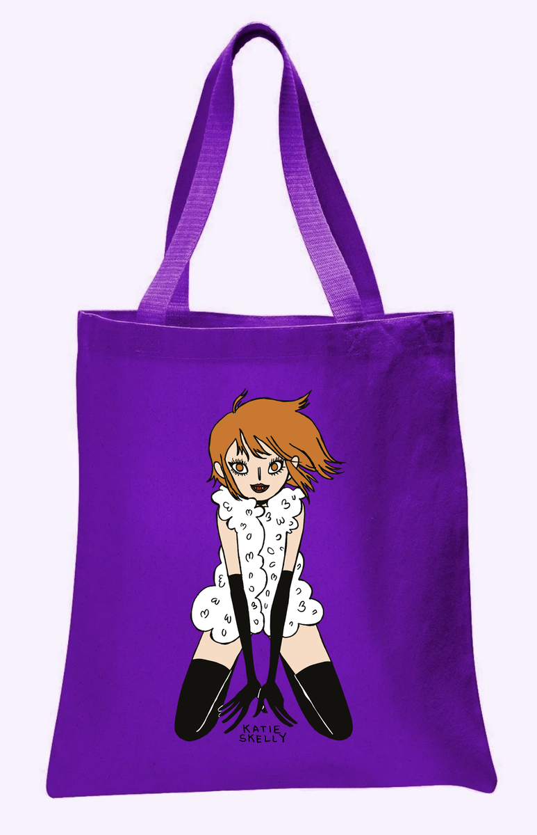 Katie Skelly 'My Pretty Vampire' Tote – Fantagraphics