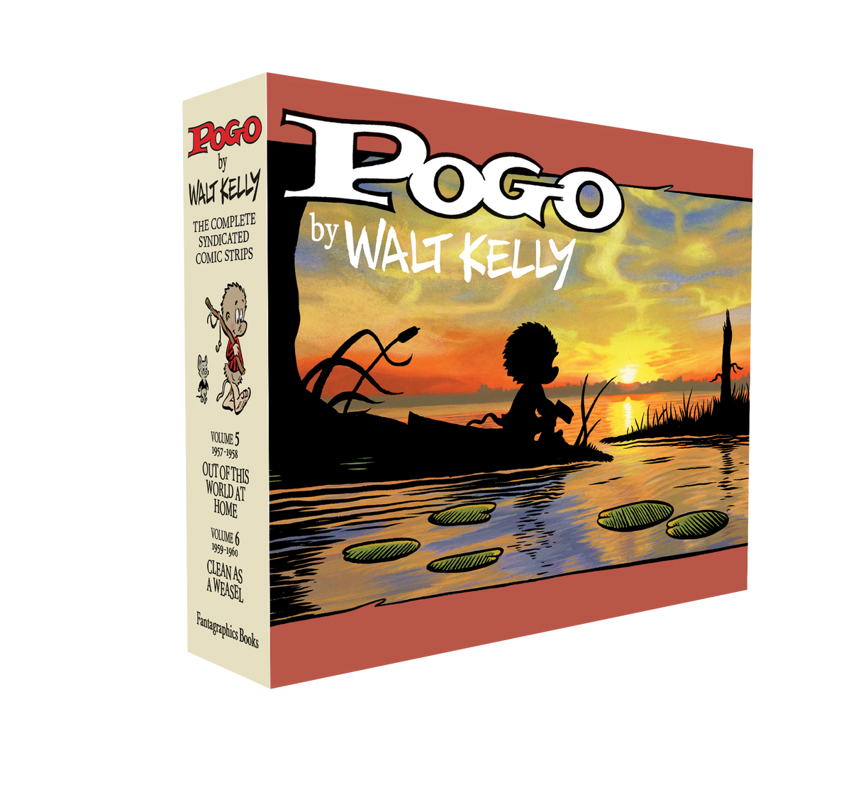 Pogo The Complete Syndicated Comic Strips Box Set: Volume 5 & 6 ...